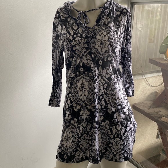Balance Collection | Tops | Tunic Top Or Bathing Suit Cover Up Black ...